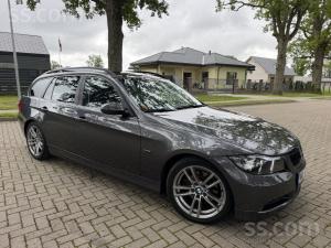 Grey BMW 320 2008 in Valmiera, with an engine capacity of 2.00 L and mileage of 283 thousand km for 3870 €, photo 4 on AUTOMOTO.COM.LV