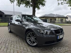 Grey BMW 320 2008 in Valmiera, with an engine capacity of 2.00 L and mileage of 283 thousand km for 3870 €, photo 5 on AUTOMOTO.COM.LV