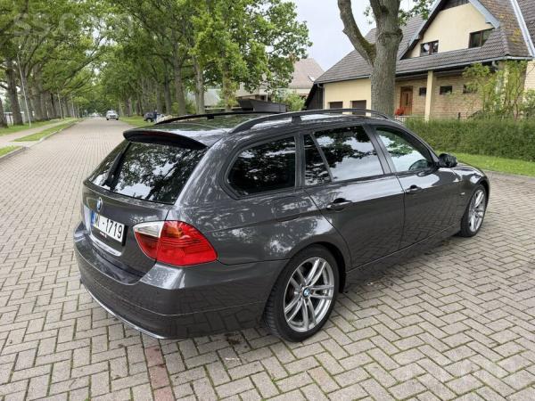 Grey BMW 320 2008 in Valmiera, with an engine capacity of 2.00 L and mileage of 283 thousand km for 3870 €, photo 7 on AUTOMOTO.COM.LV