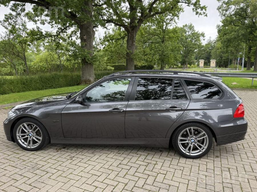 Grey BMW 320 2008 in Valmiera, with an engine capacity of 2.00 L and mileage of 283 thousand km for 3870 €, photo 13 on AUTOMOTO.COM.LV