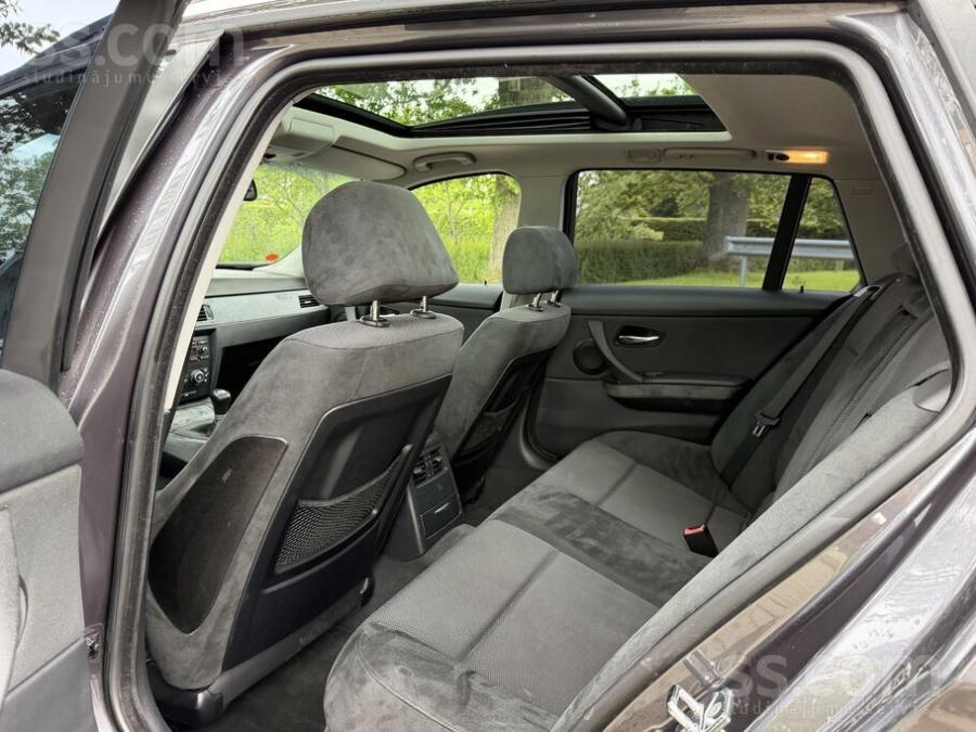 Grey BMW 320 2008 in Valmiera, with an engine capacity of 2.00 L and mileage of 283 thousand km for 3870 €, photo 16 on AUTOMOTO.COM.LV