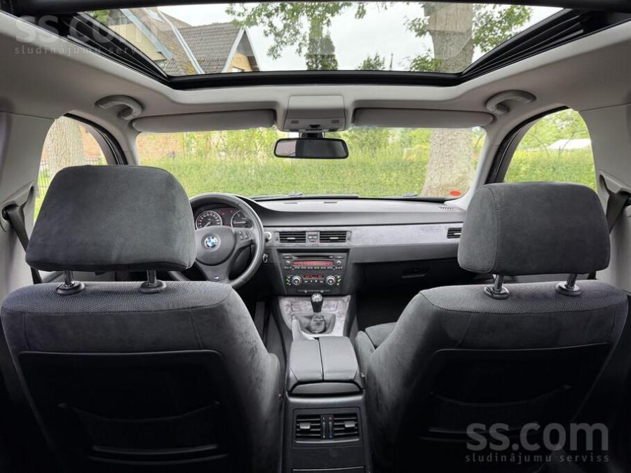 Grey BMW 320 2008 in Valmiera, with an engine capacity of 2.00 L and mileage of 283 thousand km for 3870 €, photo 25 on AUTOMOTO.COM.LV