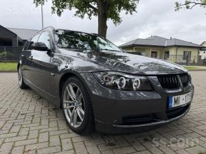 Grey BMW 320 2008 in Valmiera, with an engine capacity of 2.00 L and mileage of 283 thousand km for 3870 €, photo 26 on AUTOMOTO.COM.LV