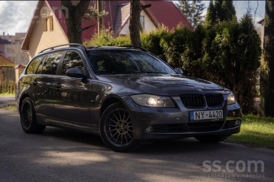 Pelēks BMW 320 2008 Rīga, ar dzinēja tilpumu 2.00 L un nobraukumu 290 tūkst. km par 3750 €, foto 1 vietnē AUTOMOTO.COM.LV