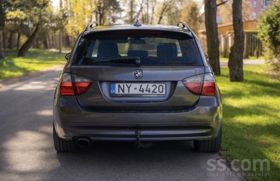 Pelēks BMW 320 2008 Rīga, ar dzinēja tilpumu 2.00 L un nobraukumu 290 tūkst. km par 3750 €, foto 4 vietnē AUTOMOTO.COM.LV