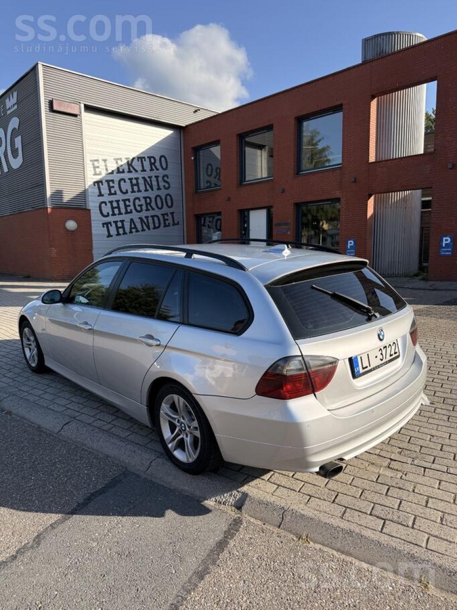 Grey BMW 320 2008 in Riga, with an engine capacity of 2.00 L and mileage of 333 thousand km for 4550 €, photo 5 on AUTOMOTO.COM.LV