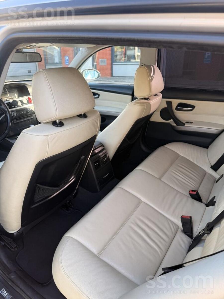 Grey BMW 320 2008 in Riga, with an engine capacity of 2.00 L and mileage of 333 thousand km for 4550 €, photo 12 on AUTOMOTO.COM.LV