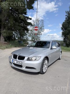 Grey BMW 320 2008 in Riga, with an engine capacity of 2.00 L and mileage of 386 thousand km for 4200 €, photo  on AUTOMOTO.COM.LV
