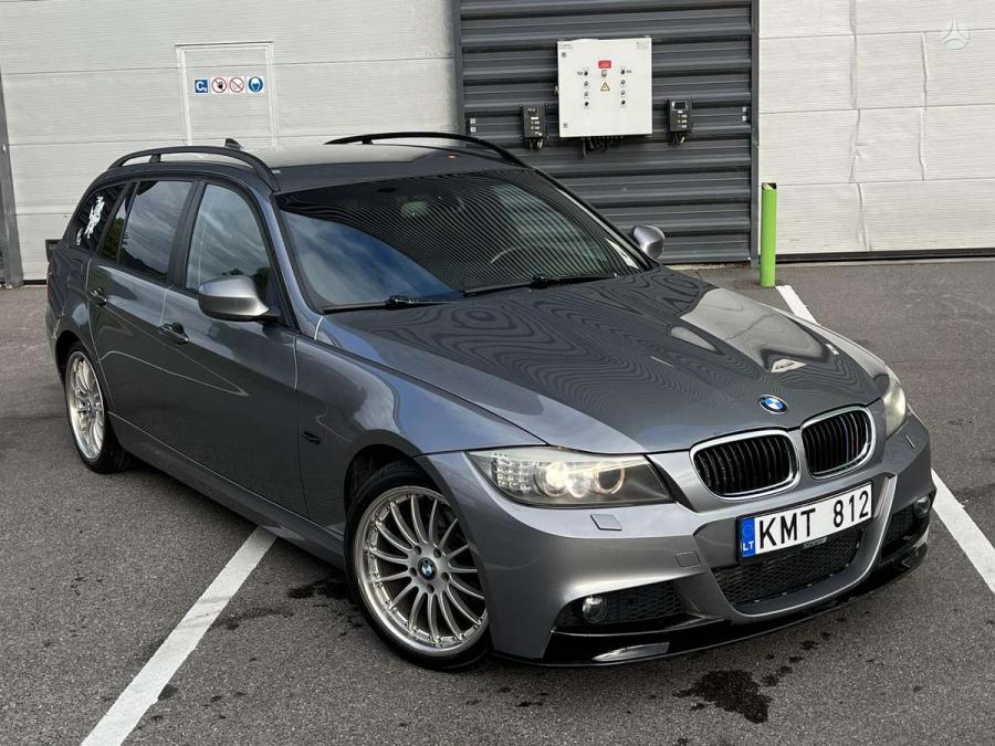 Pelēks BMW 320 2008 Kauņa, ar dzinēja tilpumu 2.00 L un nobraukumu 487 tūkst. km par 3150 €, foto 5 vietnē AUTOMOTO.COM.LV