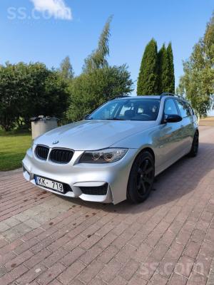 Pelēks BMW 320 2008 Rīga, ar dzinēja tilpumu 2.00 L un nobraukumu 376 tūkst. km par 5100 €, foto  vietnē AUTOMOTO.COM.LV