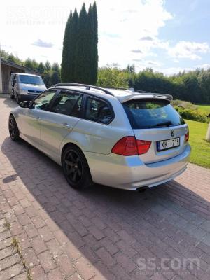Grey BMW 320 2008 in Riga, with an engine capacity of 2.00 L and mileage of 376 thousand km for 5100 €, photo 5 on AUTOMOTO.COM.LV