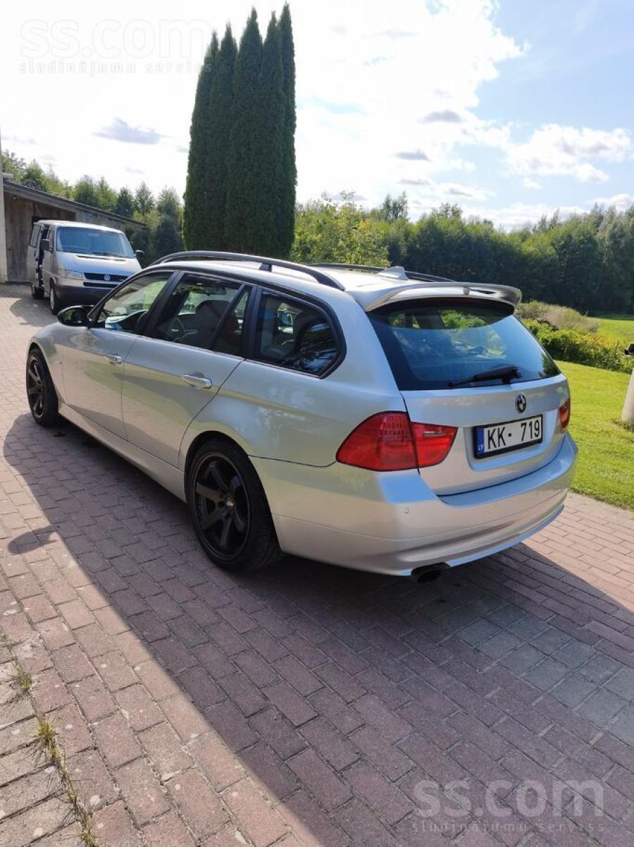 Grey BMW 320 2008 in Riga, with an engine capacity of 2.00 L and mileage of 376 thousand km for 5100 €, photo 5 on AUTOMOTO.COM.LV