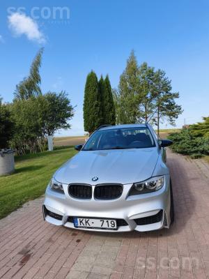 Grey BMW 320 2008 in Riga, with an engine capacity of 2.00 L and mileage of 376 thousand km for 5100 €, photo 7 on AUTOMOTO.COM.LV