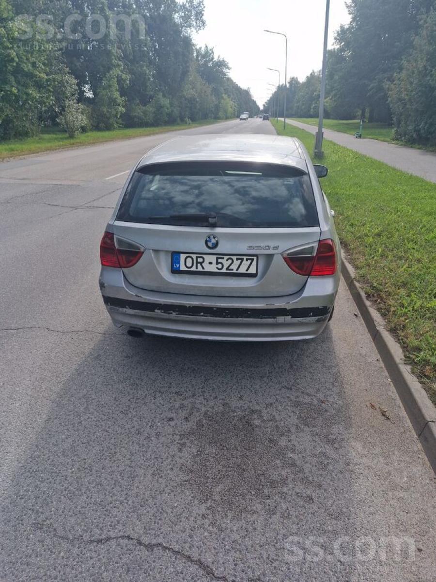 Grey BMW 320 2008 in Riga, with an engine capacity of 2.00 L and mileage of 0 thousand km for 1000 €, photo 1 on AUTOMOTO.COM.LV