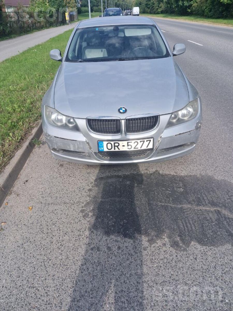 Grey BMW 320 2008 in Riga, with an engine capacity of 2.00 L and mileage of 0 thousand km for 1000 €, photo 5 on AUTOMOTO.COM.LV