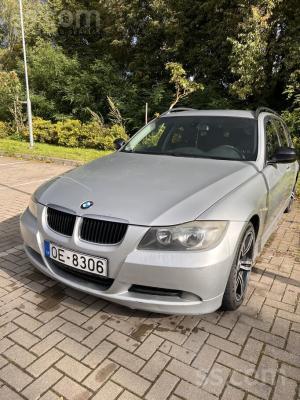 Pelēks BMW 320 2008 Jelgava, ar dzinēja tilpumu 2.00 L un nobraukumu 373 tūkst. km par 2400 €, foto  vietnē AUTOMOTO.COM.LV
