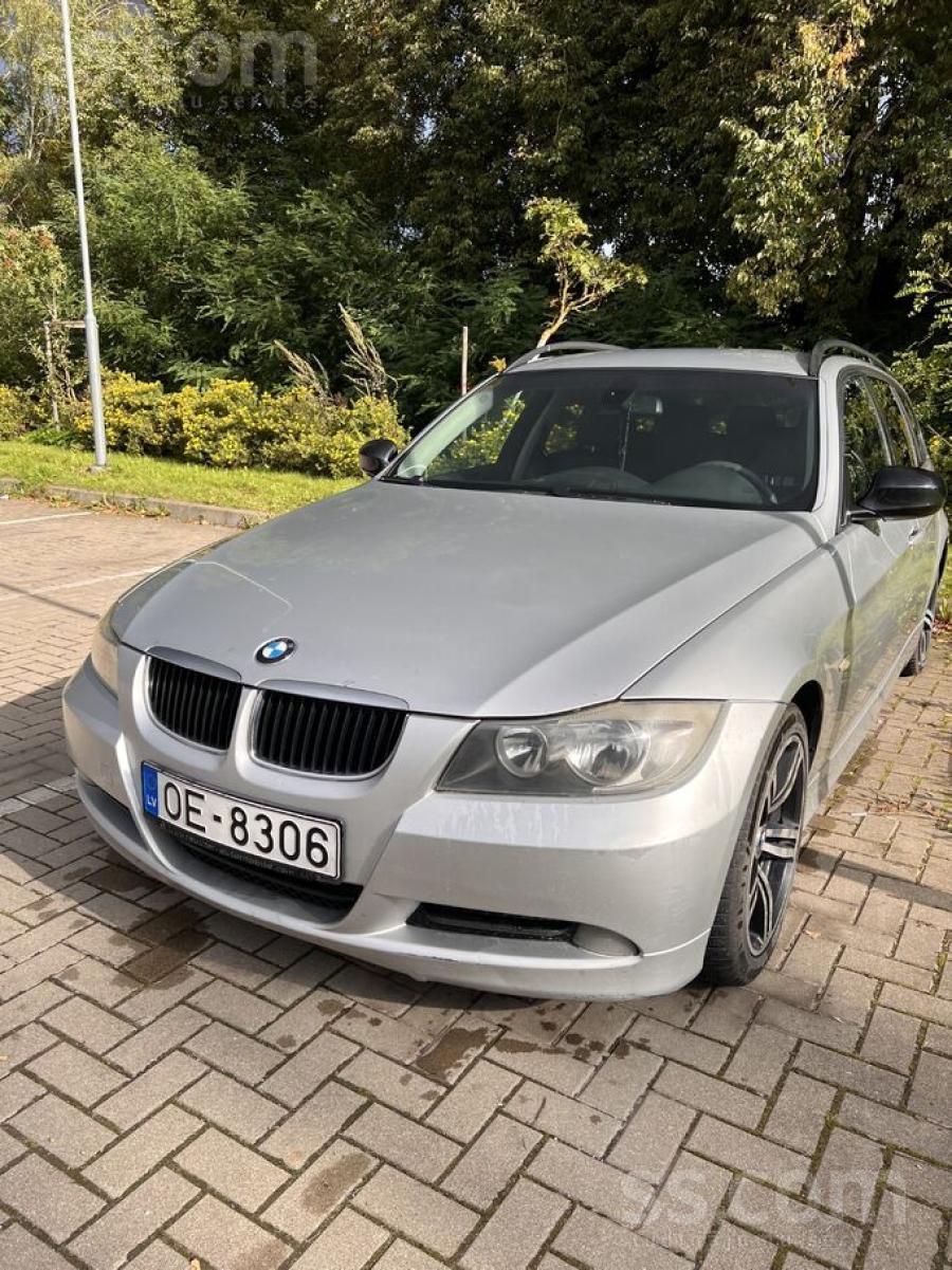 Pelēks BMW 320 2008 Jelgava, ar dzinēja tilpumu 2.00 L un nobraukumu 373 tūkst. km par 2400 €, foto 1 vietnē AUTOMOTO.COM.LV