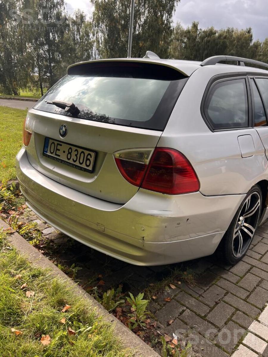 Pelēks BMW 320 2008 Jelgava, ar dzinēja tilpumu 2.00 L un nobraukumu 373 tūkst. km par 2400 €, foto 8 vietnē AUTOMOTO.COM.LV