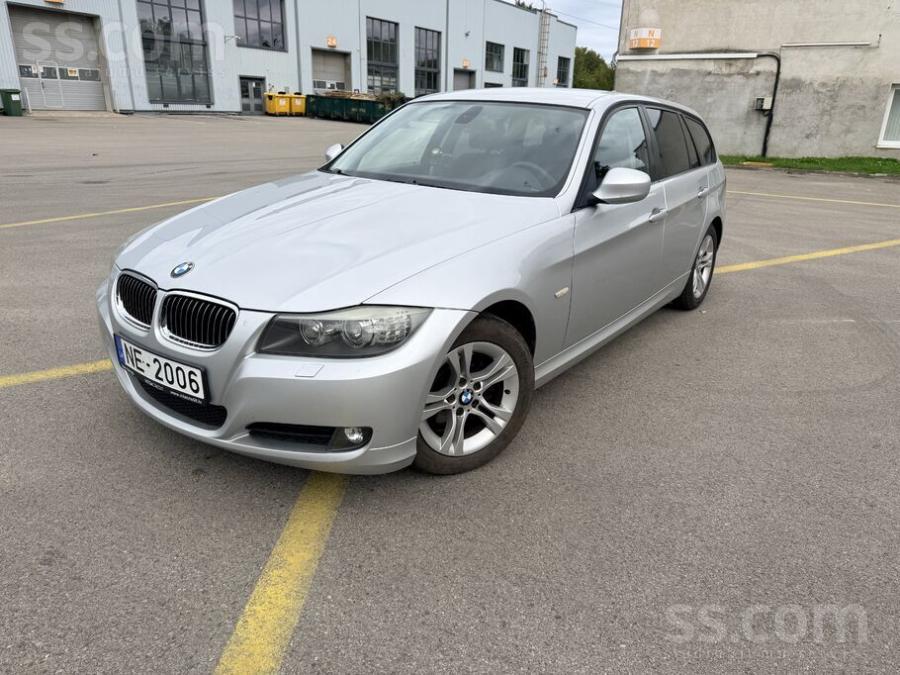 Grey BMW 320 2008 in Riga, with an engine capacity of 2.00 L and mileage of 270 thousand km for 3700 €, photo 1 on AUTOMOTO.COM.LV