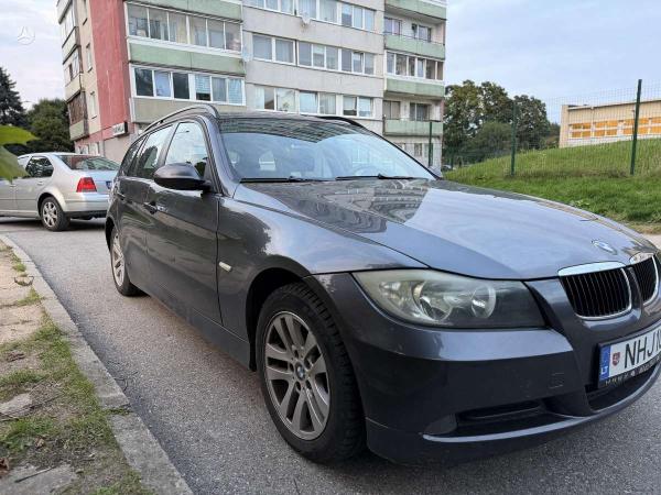 Pelēks BMW 320 2008 Viļņa, ar dzinēja tilpumu 2.00 L un nobraukumu 234 tūkst. km par 1200 €, foto 5 vietnē AUTOMOTO.COM.LV