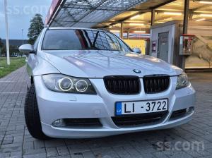Pelēks BMW 320 2008 Rīga, ar dzinēja tilpumu 2.00 L un nobraukumu 335 tūkst. km par 3200 €, foto  vietnē AUTOMOTO.COM.LV