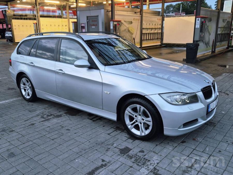 Pelēks BMW 320 2008 Rīga, ar dzinēja tilpumu 2.00 L un nobraukumu 335 tūkst. km par 3200 €, foto 3 vietnē AUTOMOTO.COM.LV