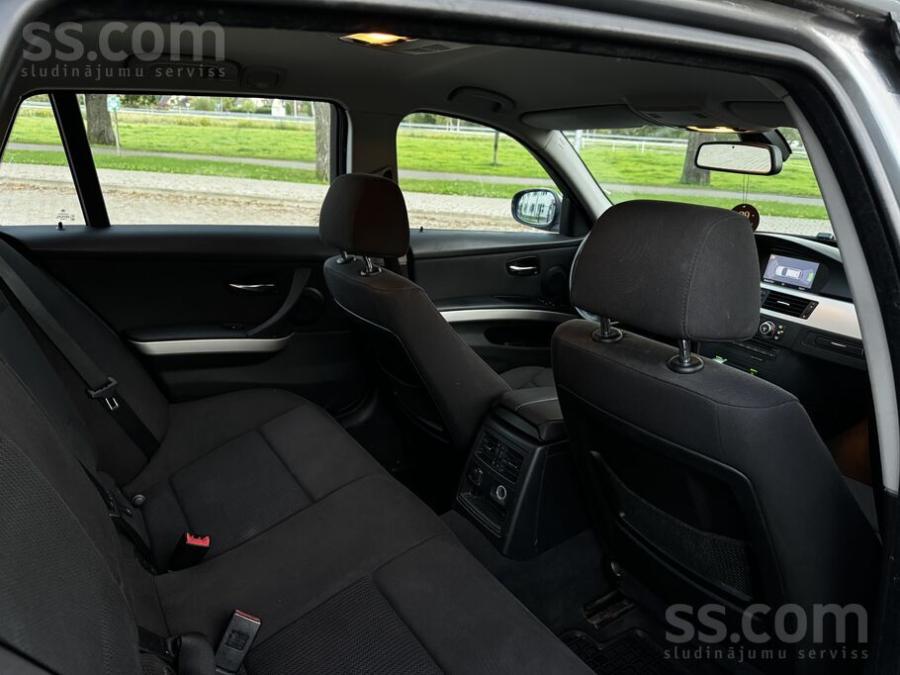 Pelēks BMW 320 2008 Valmiera, ar dzinēja tilpumu 2.00 L un nobraukumu 357 tūkst. km par 4450 €, foto 10 vietnē AUTOMOTO.COM.LV
