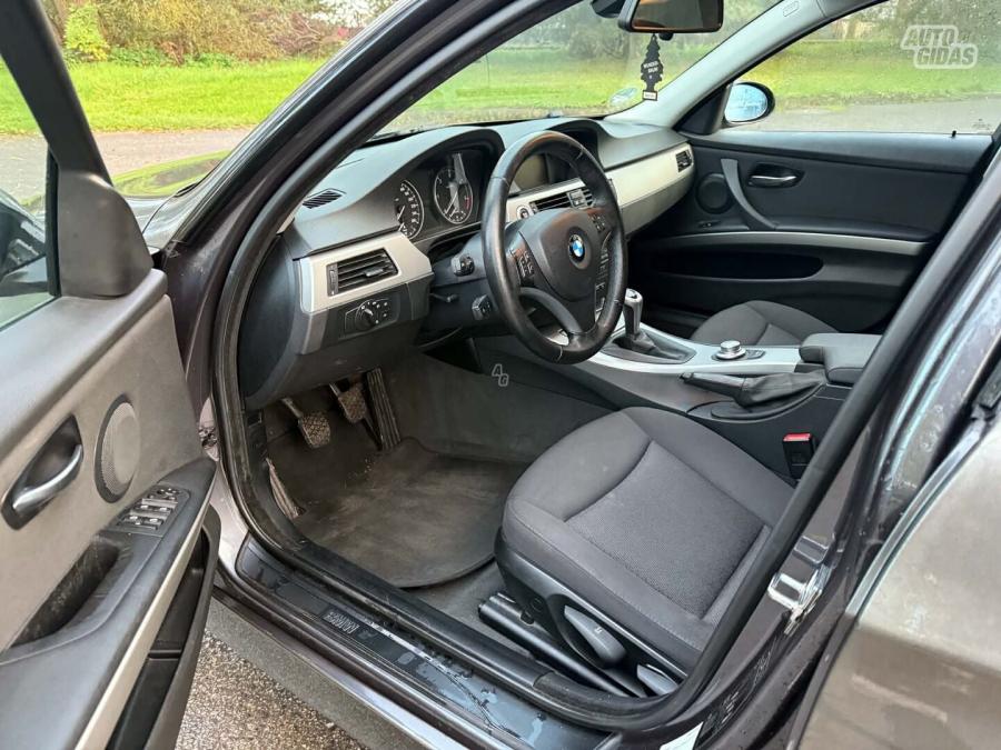 Grey BMW 320 2008 in Marijampole, with an engine capacity of 2.00 L and mileage of 340 thousand km for 2250 €, photo 8 on AUTOMOTO.COM.LV