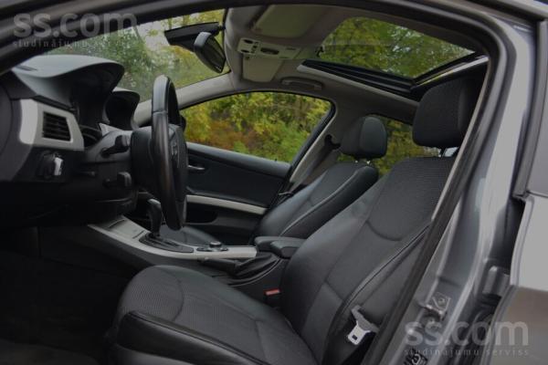 Pelēks BMW 320 2009 Jelgava, ar dzinēja tilpumu 2.00 L un nobraukumu 0 tūkst. km par 4790 €, foto 11 vietnē AUTOMOTO.COM.LV