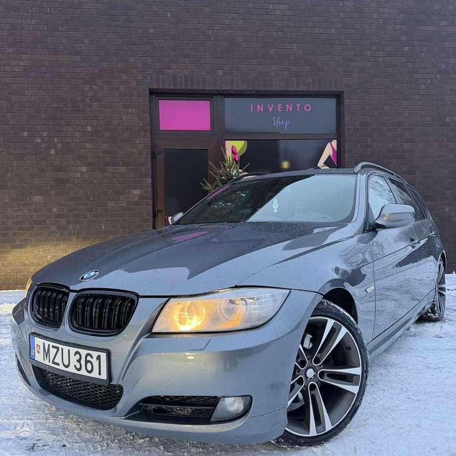 Grey BMW 320 2009 in Kaisiadorys, with an engine capacity of 2.00 L and mileage of 399 thousand km for 4150 €, photo 8 on AUTOMOTO.COM.LV