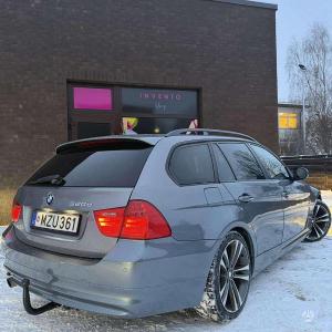 Grey BMW 320 2009 in Kaisiadorys, with an engine capacity of 2.00 L and mileage of 399 thousand km for 4150 €, photo 12 on AUTOMOTO.COM.LV