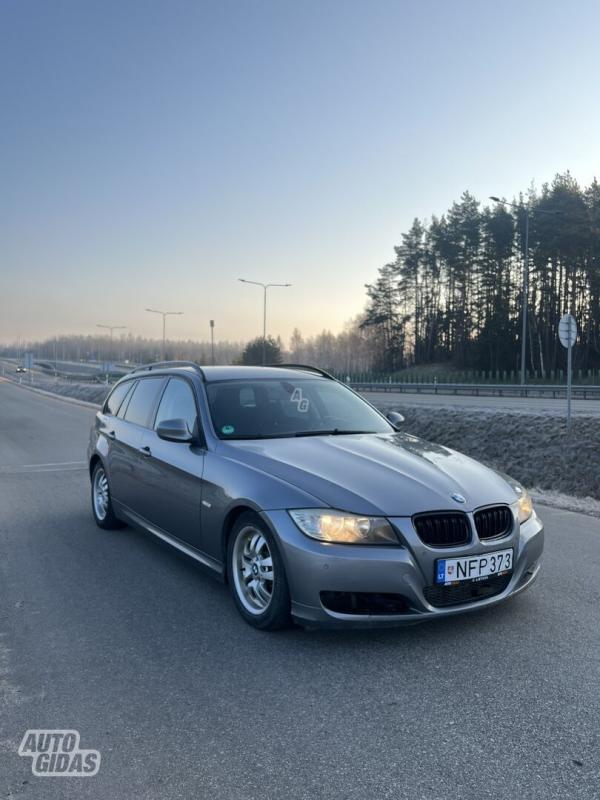 Grey BMW 320 2009 in Vilnius, with an engine capacity of 2.00 L and mileage of 344 thousand km for 2600 €, photo 1 on AUTOMOTO.COM.LV