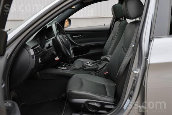 Grey BMW 320 2009 in Tukums, with an engine capacity of 2.00 L and mileage of 303 thousand km for 5700 €, photo 10 on AUTOMOTO.COM.LV