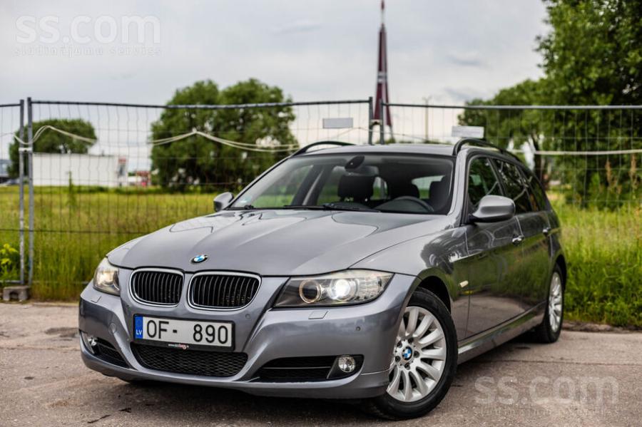 Grey BMW 320 2009 in Riga, with an engine capacity of 2.00 L and mileage of 429 thousand km for 5490 €, photo 1 on AUTOMOTO.COM.LV