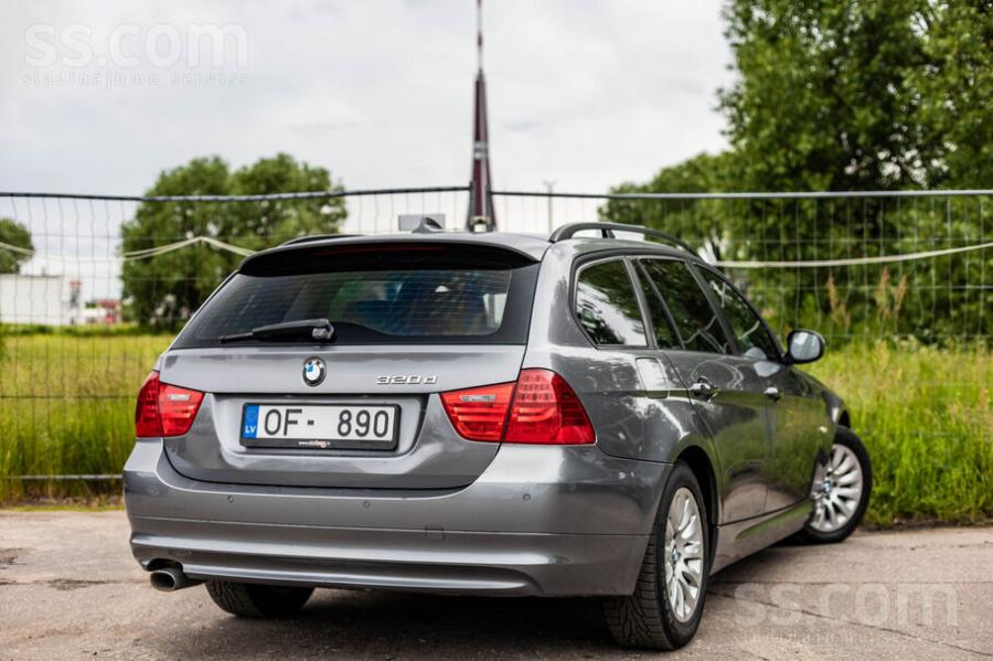 Grey BMW 320 2009 in Riga, with an engine capacity of 2.00 L and mileage of 429 thousand km for 5490 €, photo 8 on AUTOMOTO.COM.LV