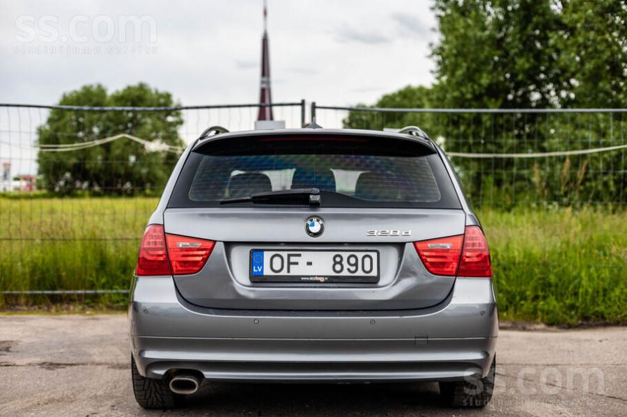 Grey BMW 320 2009 in Riga, with an engine capacity of 2.00 L and mileage of 429 thousand km for 5490 €, photo 9 on AUTOMOTO.COM.LV