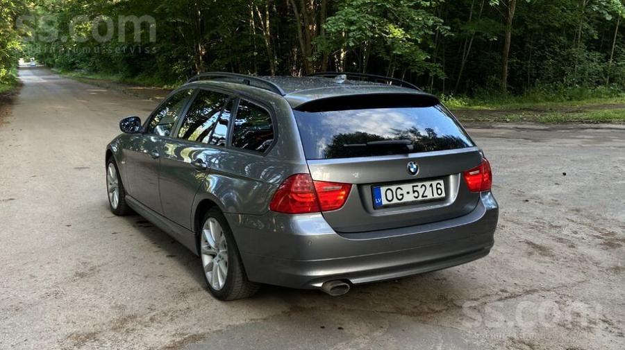Grey BMW 320 2009 in Riga, with an engine capacity of 2.00 L and mileage of 416 thousand km for 3150 €, photo 6 on AUTOMOTO.COM.LV