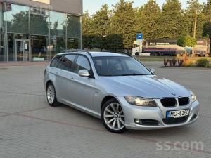Grey BMW 320 2009 in Riga, with an engine capacity of 2.00 L and mileage of 342 thousand km for 3850 €, photo  on AUTOMOTO.COM.LV