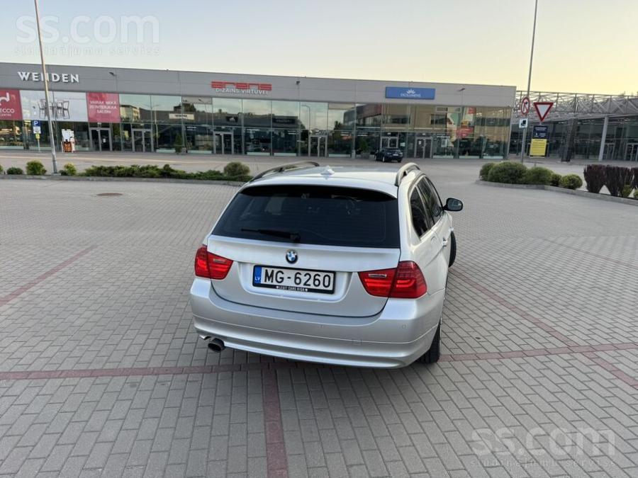 Grey BMW 320 2009 in Riga, with an engine capacity of 2.00 L and mileage of 342 thousand km for 3850 €, photo 5 on AUTOMOTO.COM.LV