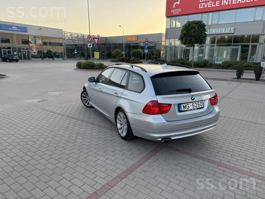 Grey BMW 320 2009 in Riga, with an engine capacity of 2.00 L and mileage of 342 thousand km for 3850 €, photo 6 on AUTOMOTO.COM.LV