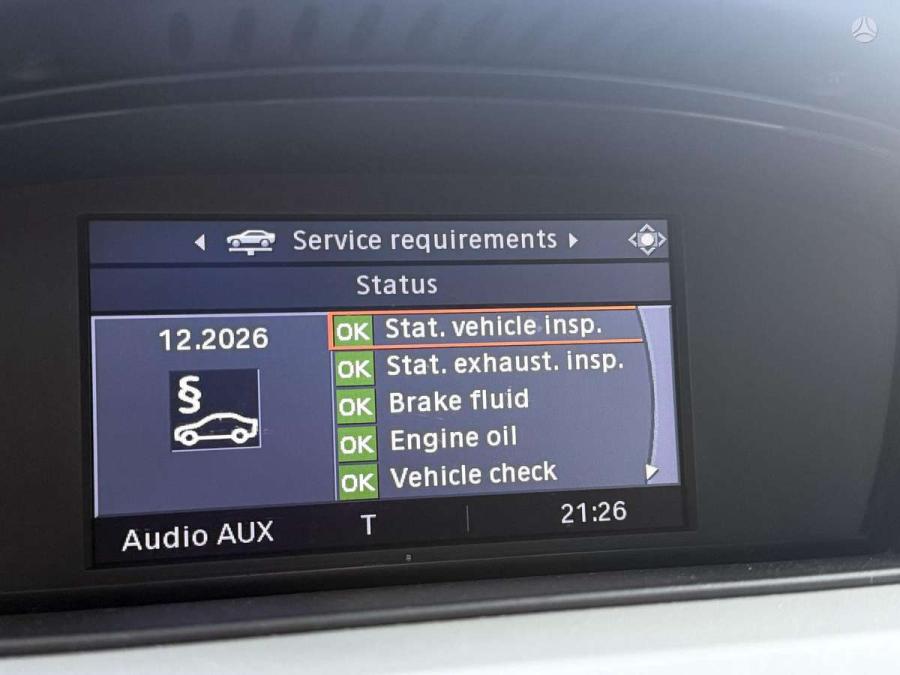 Grey BMW 320 2009 in Druskininkai, with an engine capacity of 2.00 L and mileage of 367 thousand km for 3499 €, photo 15 on AUTOMOTO.COM.LV