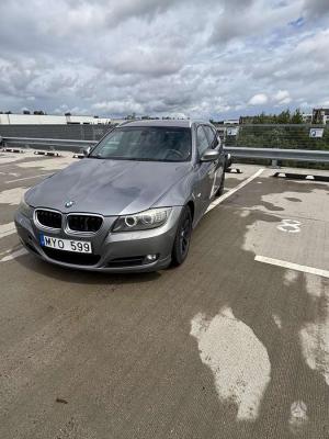 Grey BMW 320 2009 in Vilnius, with an engine capacity of 2.00 L and mileage of 408 thousand km for 3300 €, photo 6 on AUTOMOTO.COM.LV