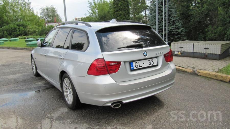 Pelēks BMW 320 2009 Rīga, ar dzinēja tilpumu 2.00 L un nobraukumu 300 tūkst. km par 5650 €, foto 24 vietnē AUTOMOTO.COM.LV