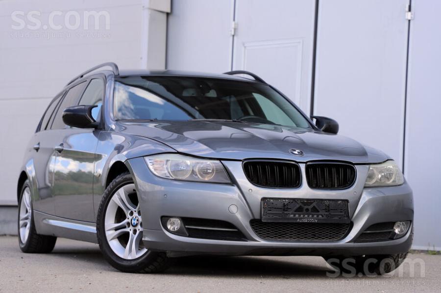 Grey BMW 320 2009 in Tukums, with an engine capacity of 2.00 L and mileage of 364 thousand km for 4290 €, photo 1 on AUTOMOTO.COM.LV
