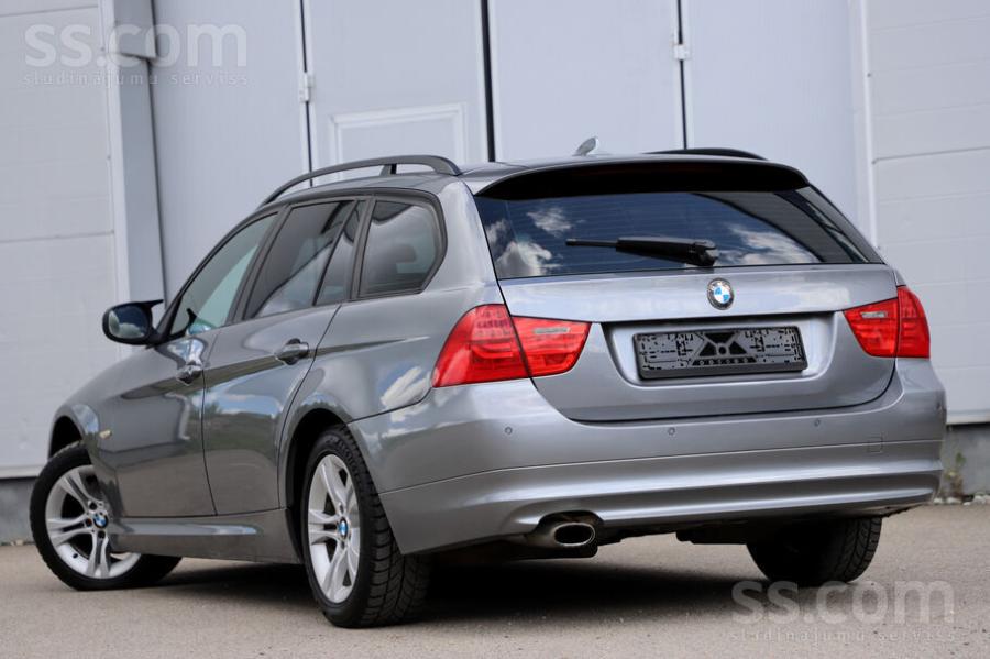 Grey BMW 320 2009 in Tukums, with an engine capacity of 2.00 L and mileage of 364 thousand km for 4290 €, photo 6 on AUTOMOTO.COM.LV