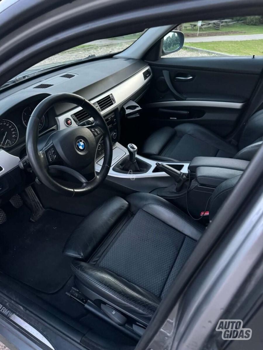 Grey BMW 320 2009 in Taurage, with an engine capacity of 2.00 L and mileage of 312 thousand km for 3499 €, photo 6 on AUTOMOTO.COM.LV