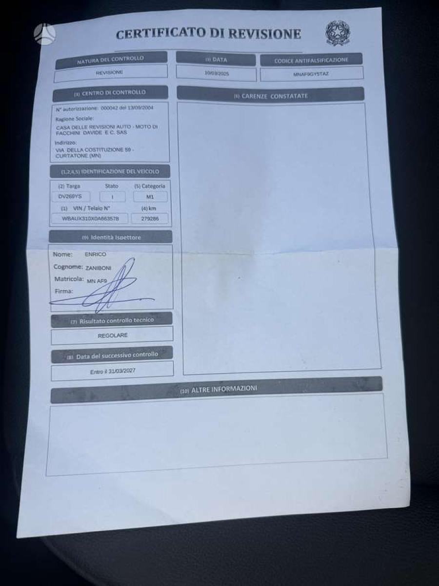 Pelēks BMW 320 2009 Kauņa, ar dzinēja tilpumu 2.00 L un nobraukumu 283 tūkst. km par 2850 €, foto 20 vietnē AUTOMOTO.COM.LV