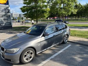 Grey BMW 320 2009 in Vilnius, with an engine capacity of 2.00 L and mileage of 336 thousand km for 3250 €, photo 3 on AUTOMOTO.COM.LV