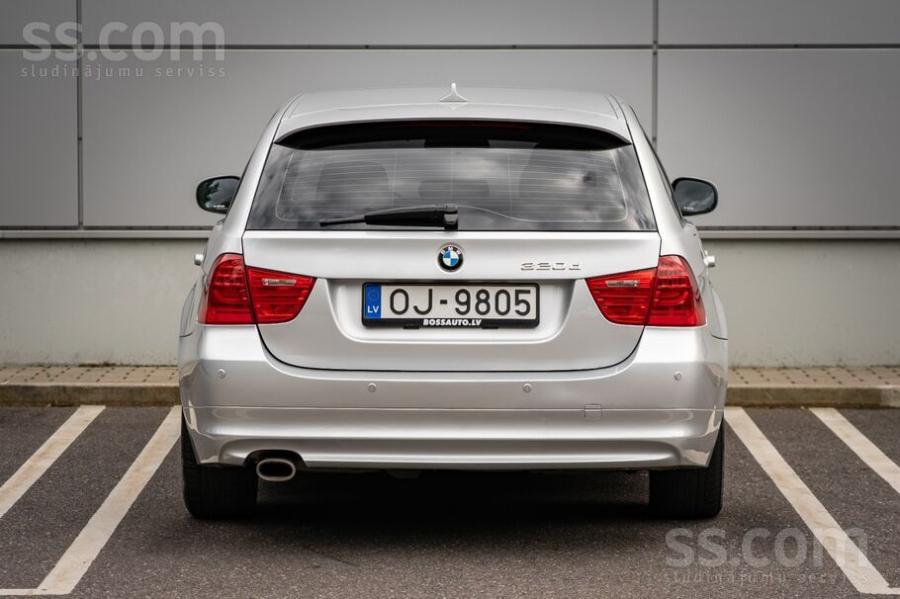 Grey BMW 320 2009 in Riga, with an engine capacity of 2.00 L and mileage of 283 thousand km for 2995 €, photo 6 on AUTOMOTO.COM.LV