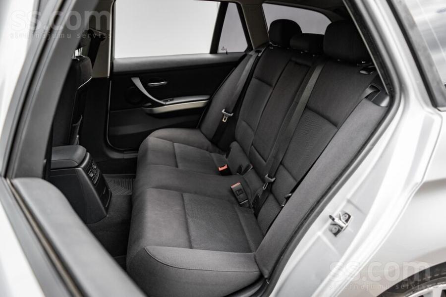 Grey BMW 320 2009 in Riga, with an engine capacity of 2.00 L and mileage of 283 thousand km for 2995 €, photo 11 on AUTOMOTO.COM.LV